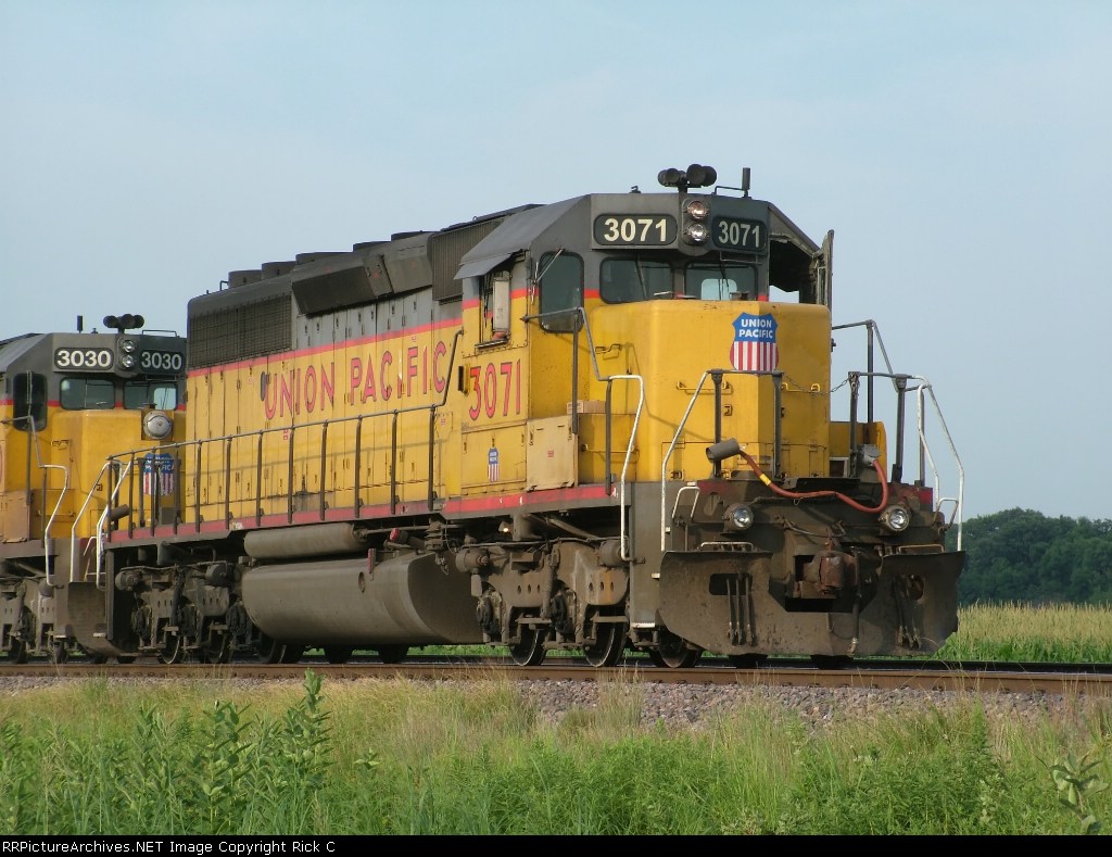 UP 3071 Is The Leader Today